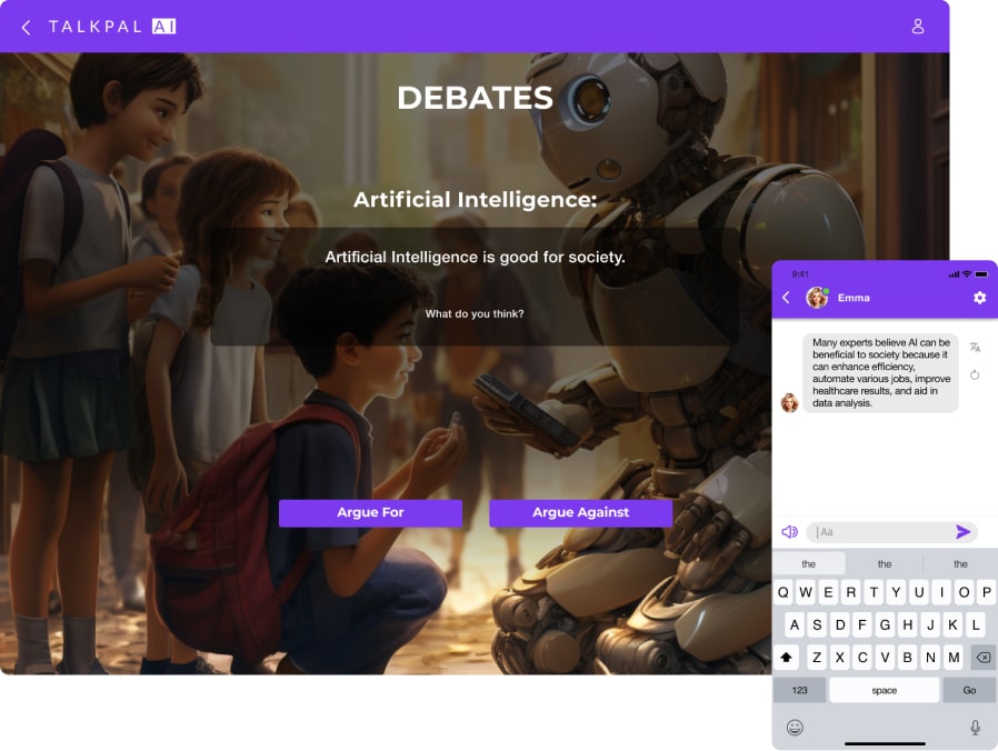 Debates con IA - TalkPal