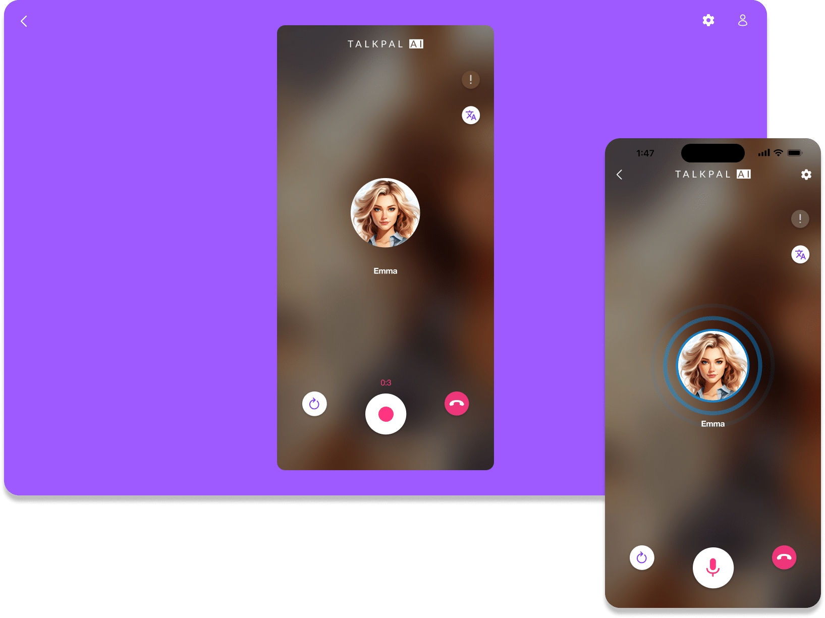 Call Mode Learning with AI - TalkPal
