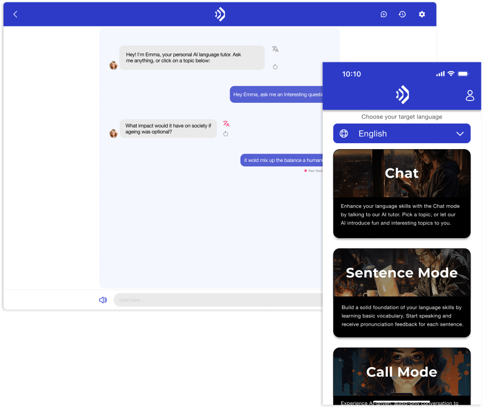 Profesor de Lengua AI - Talkpal